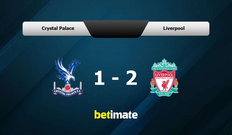 Crystal Palace vs Liverpool Prediction, Odds & Betting Tips 09/27/2025