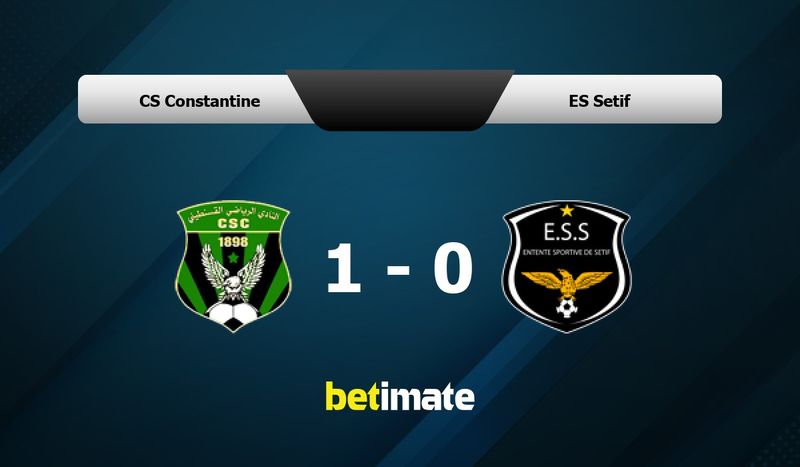 CS Constantine vs ES Setif Prediction, Odds & Betting Tips 02/13/2026