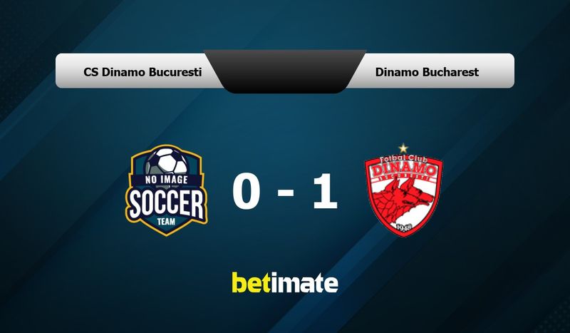 CS Dinamo Bucuresti vs Dinamo Bucharest Ennakointi, kertoimet ja ...