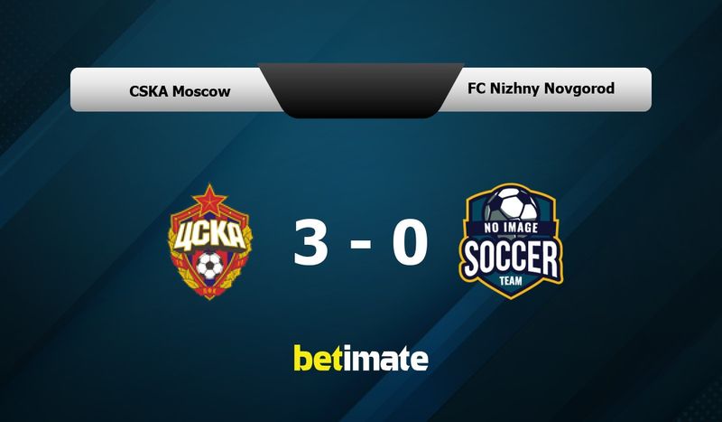 CSKA Moscow vs FC Nizhny Novgorod Prediction, Odds & Betting Tips 10/31 ...