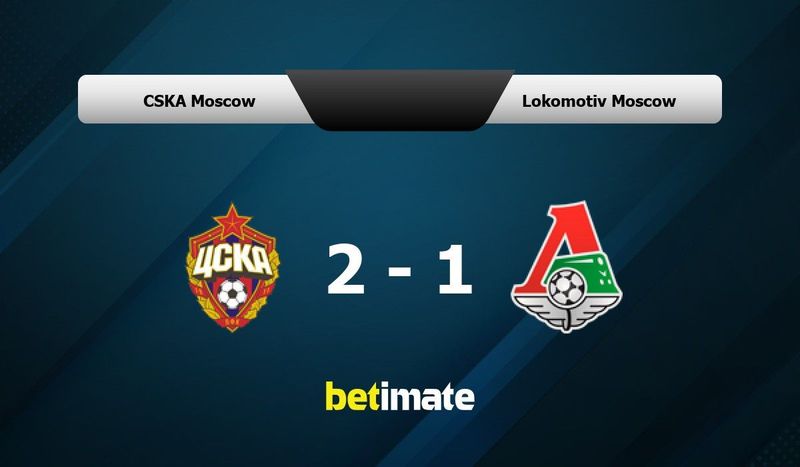 CSKA Moscow vs Lokomotiv Moscow Prediction, Odds & Betting Tips 07/30/2025