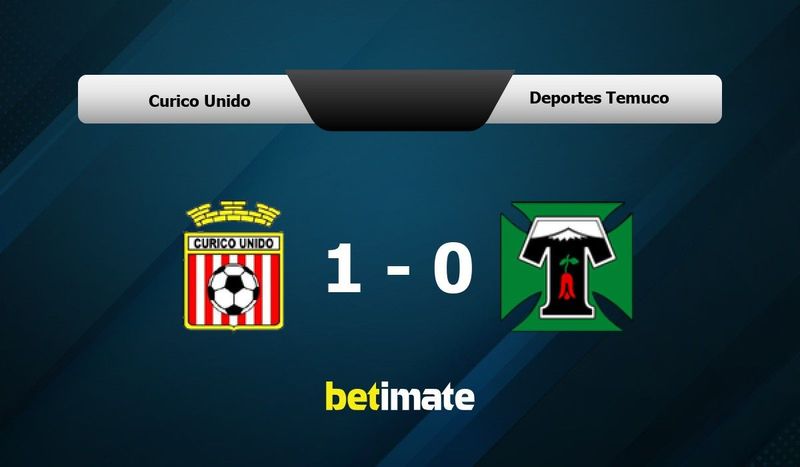 Curico Unido vs Deportes Temuco Prédiction, cotes et conseils de paris ...