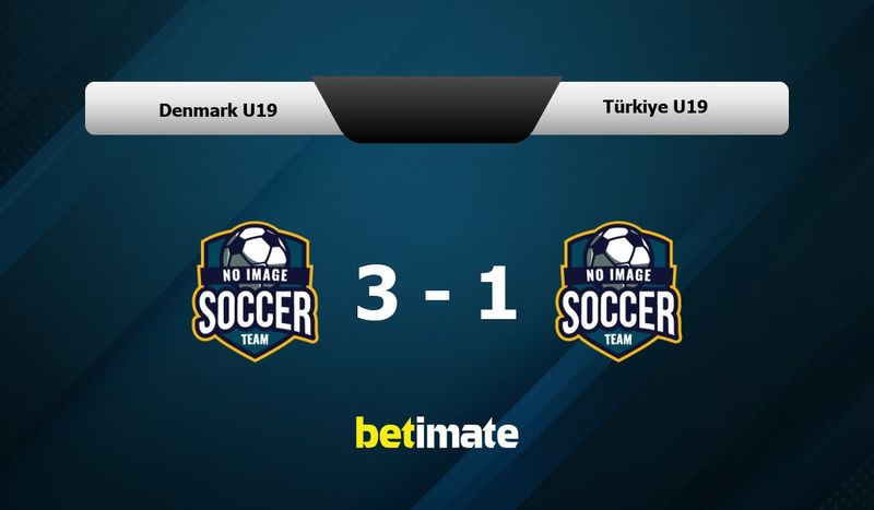 Denmark U19 vs Türkiye U19 Prediction, Odds & Betting Tips 10/08/2025