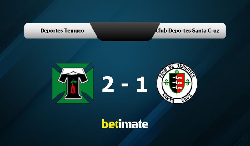 Deportes Temuco vs Club Deportes Santa Cruz Prediction, Odds & Betting ...