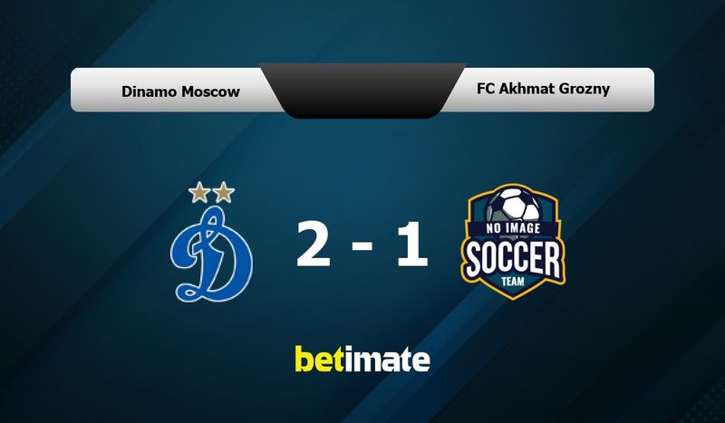 Dinamo Moscow vs FC Akhmat Grozny Prediction, Odds & Betting Tips 10/19 ...