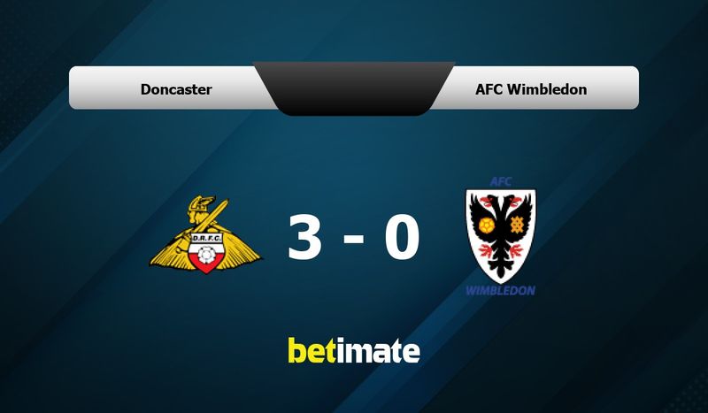 Doncaster vs AFC Wimbledon Forudsigelser, Odds & Spiltips 20/09/2025