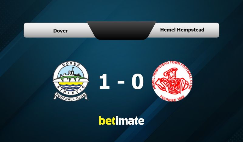 Dover vs Hemel Hempstead Prediction, Odds & Betting Tips 01/10/2026