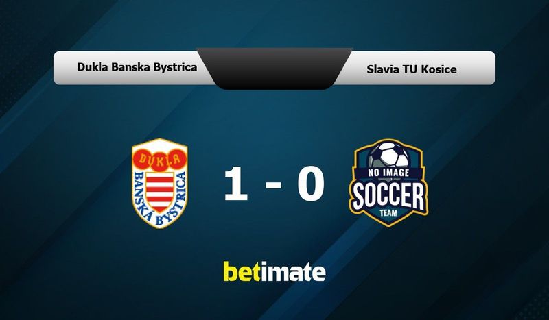 Dukla Banska Bystrica vs Slavia TU Kosice Prediction, Odds & Betting Tips 07/25/2025