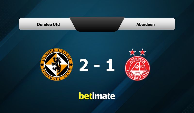 Dundee Utd vs Aberdeen Prediction, Odds & Betting Tips 09/23/2025