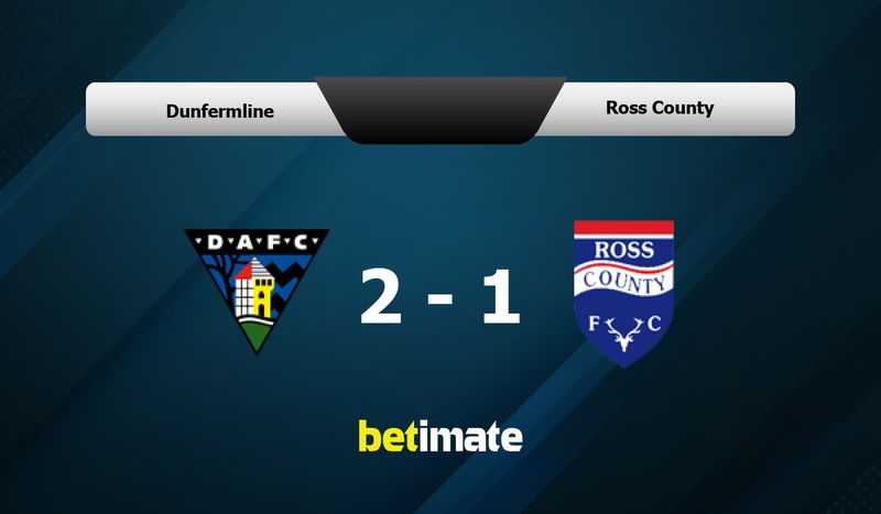 Prediksi, Peluang & Tips Taruhan Dunfermline vs Ross County 01/03/2026