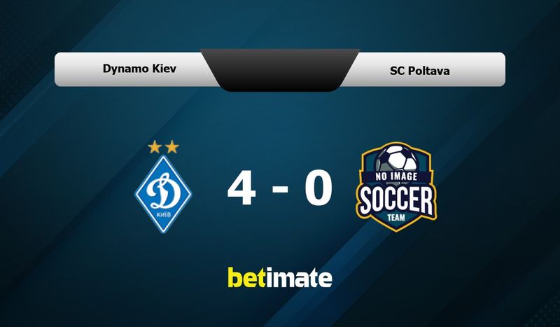 Dynamo Kiev vs SC Poltava Prediction, Odds & Betting Tips 12/01/2025