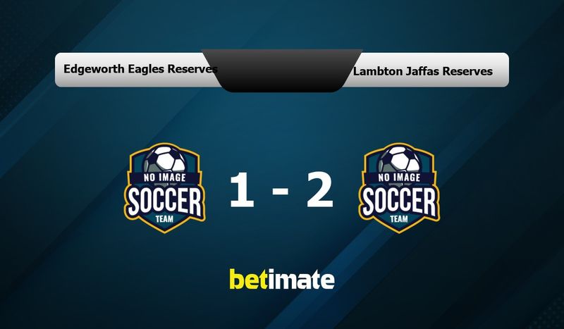 Edgeworth Eagles Reserves vs Lambton Jaffas Reserves Prediction, Odds ...