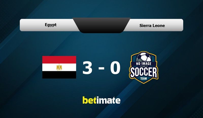 Egypt vs Sierra Leone Prediction, Odds & Betting Tips 03/25/2025