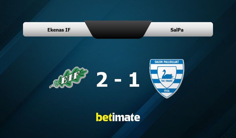 Ekenas IF vs. SalPa Ennuste, Kertoimet ja Vedonlyöntivihjeet 09.12.2025