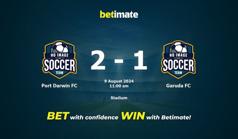 Port Darwin FC vs Garuda FC Commentaires et résultats en direct, 08/09 ...