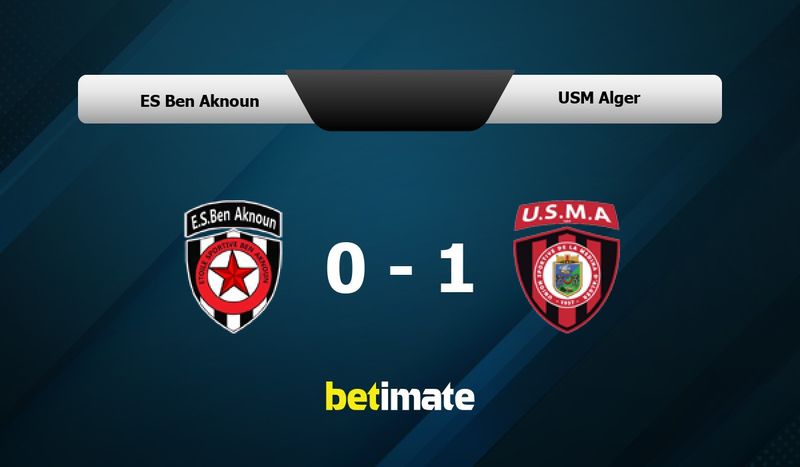 ES Ben Aknoun vs USM Alger Prediction, Odds & Betting Tips 06/04/2026