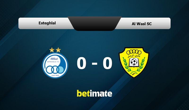 Esteghlal vs Al Wasl SC Prediction, Odds & Betting Tips 11/26/2025