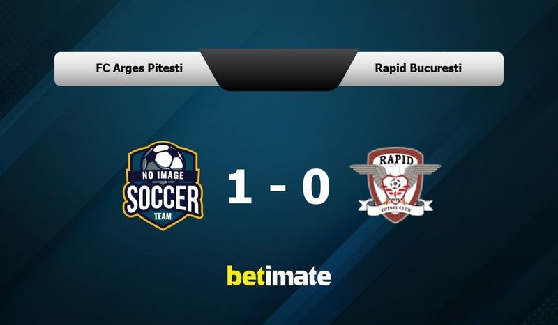 FC Arges Pitesti vs Rapid Bucuresti Prediction, Odds & Betting Tips 07 ...