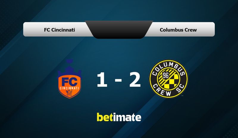FC Cincinnati vs Columbus Crew Prediction, Odds & Betting Tips 11/08/2025