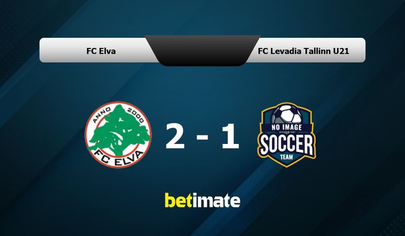 FC Elva vs FC Levadia Tallinn U21 Prediction, Odds & Betting Tips 03/21 ...