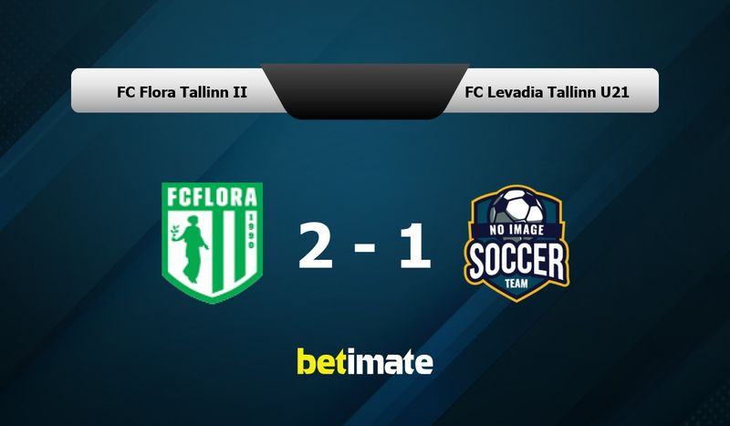 FC Flora Tallinn II vs FC Levadia Tallinn U21 Prediction, Odds ...