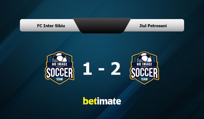 FC Inter Sibiu vs Jiul Petrosani Prediction, Odds & Betting Tips 03/20/2026