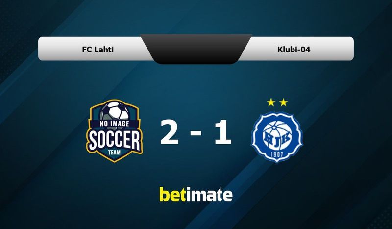 Pronostic, cotes et conseils de paris FC Lahti vs Klubi-04 (28/08/2025)