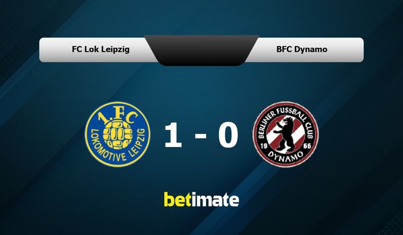 FC Lok Leipzig vs BFC Dynamo Prognoza, kursy i typy bukmacherskie 11.02 ...