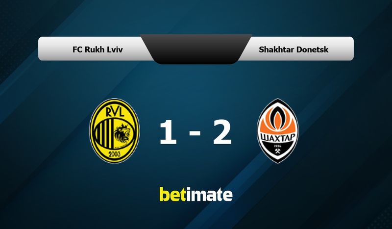 FC Rukh Lviv vs Shakhtar Donetsk Prediction, Odds & Betting Tips 09/28/2025