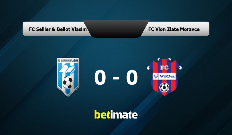 FC Sellier & Bellot Vlasim vs FC Vion Zlate Moravce Prediction, Odds ...