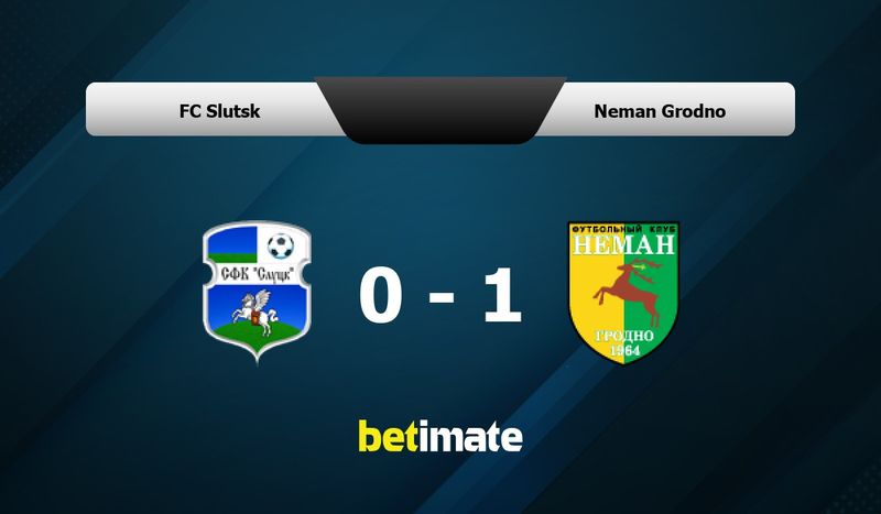 FC Slutsk vs Neman Grodno Prediction, Odds & Betting Tips 10/15/2025