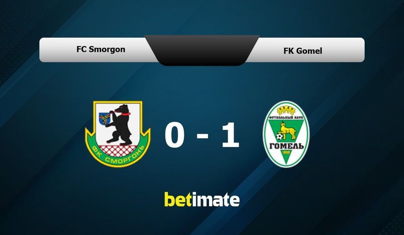FC Smorgon vs FK Gomel Prediction, Odds & Betting Tips 07/05/2025