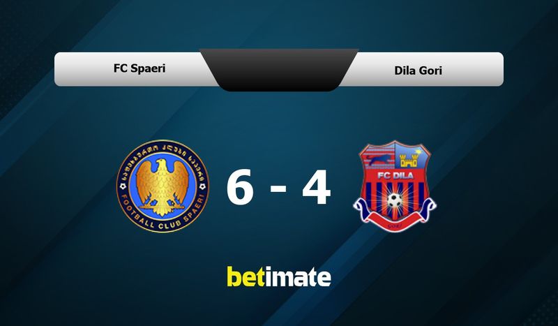 Palpite, probabilidades e dicas de apostas para FC Spaeri x Dila Gori ...