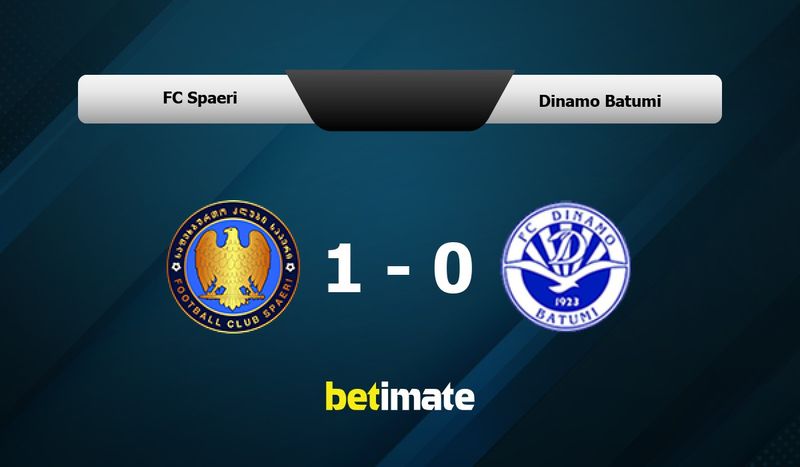 FC Spaeri vs Dinamo Batumi Prediction, Odds & Betting Tips 05/21/2026