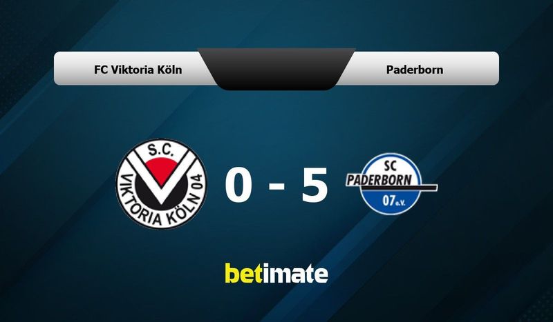 FC Viktoria Köln vs Paderborn Prediction, Odds & Betting Tips 08/17/2025