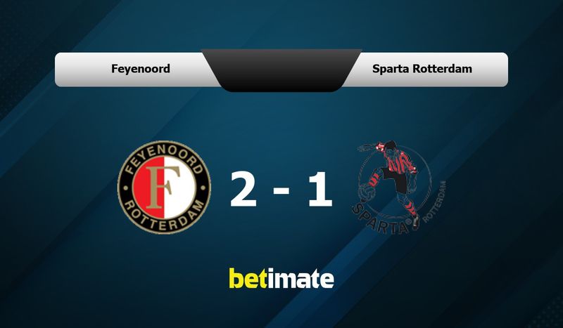 Feyenoord vs Sparta Rotterdam Prediction, Odds & Betting Tips 01/18/2026