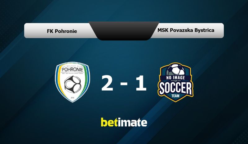 FK Pohronie vs MSK Povazska Bystrica Prediction, Odds & Betting Tips 10 ...