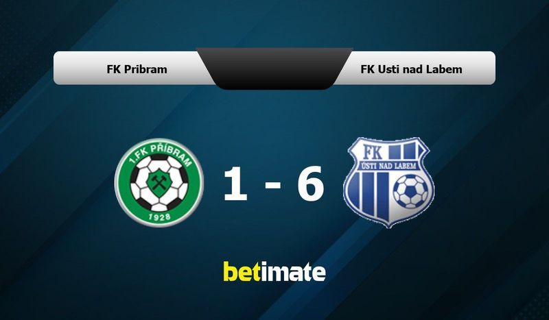 FK Pribram vs FK Usti nad Labem Prediction, Odds & Betting Tips 08/08/2025