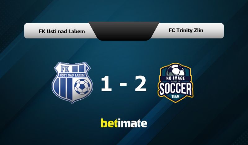 FK Usti nad Labem vs FC Trinity Zlin Ennuste, kertoimet ja ...