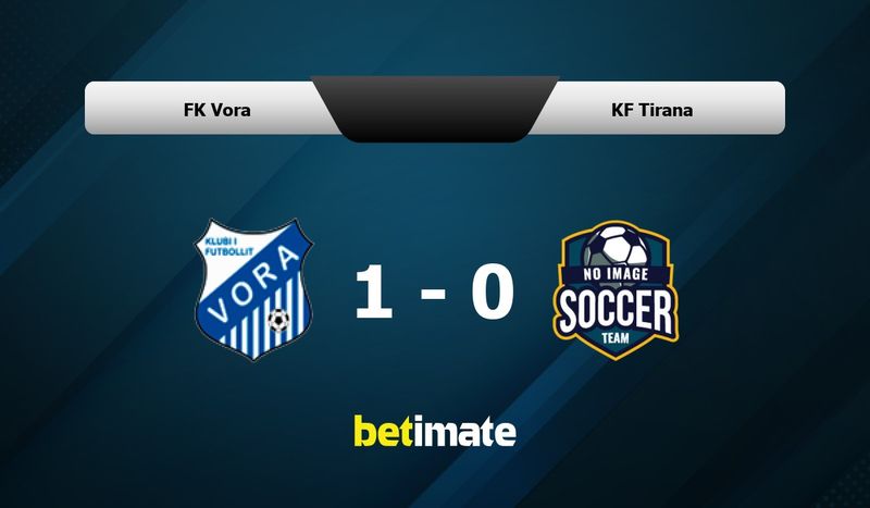 FK Vora vs KF Tirana Prediction, Odds & Betting Tips 01/19/2026