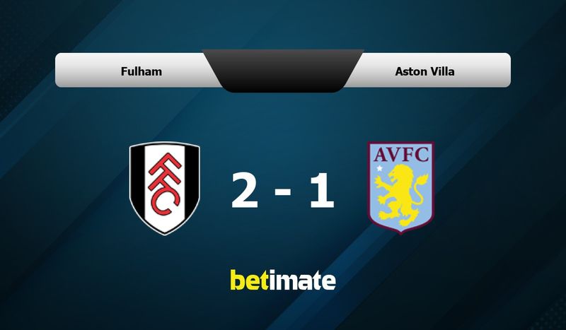 Fulham vs Aston Villa Prediction, Odds & Betting Tips 04/25/2026