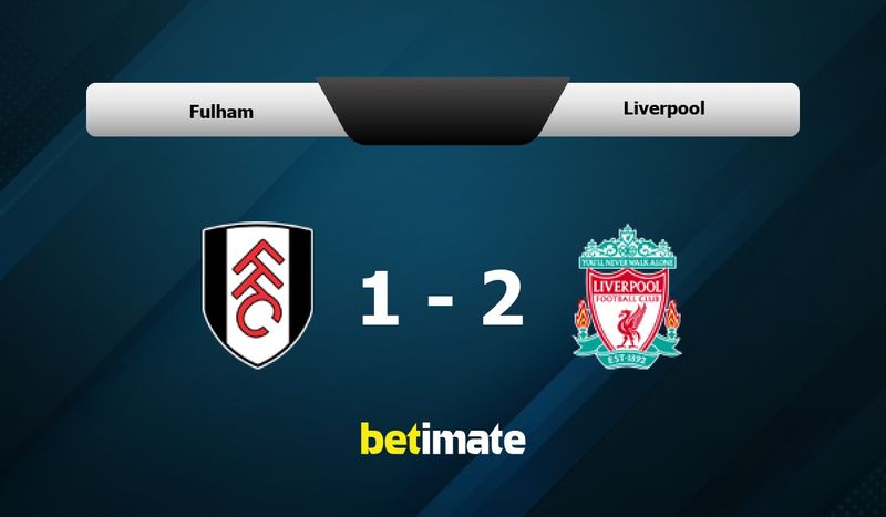 Fulham vs Liverpool Prediction, Odds & Betting Tips 01/04/2026