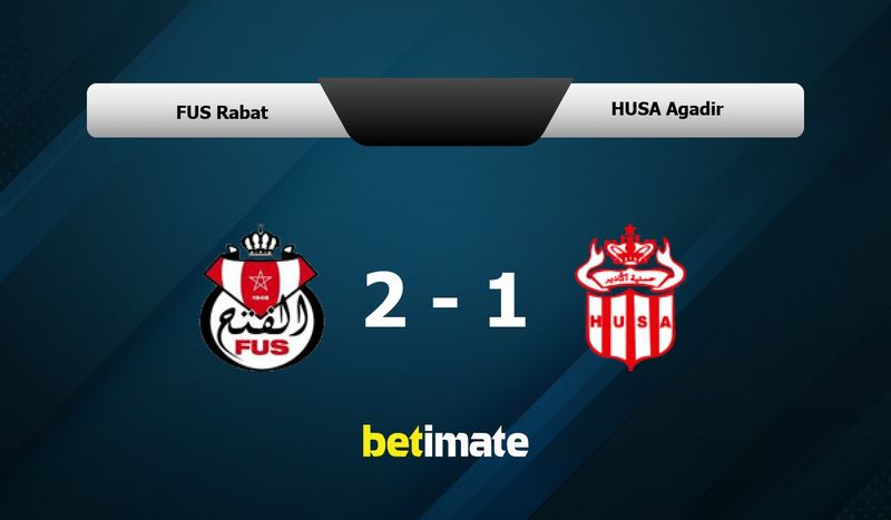 FUS Rabat vs HUSA Agadir Prediction, Odds & Betting Tips 11/02/2025
