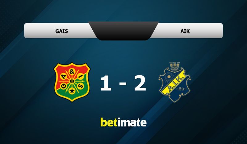 GAIS vs AIK Prediction, Odds & Betting Tips 03/14/2026