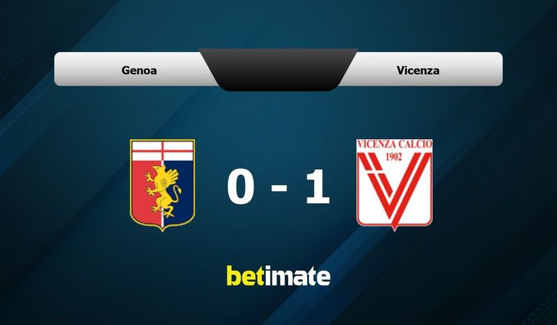 Genoa vs Vicenza Prediction, Odds & Betting Tips 08/15/2025