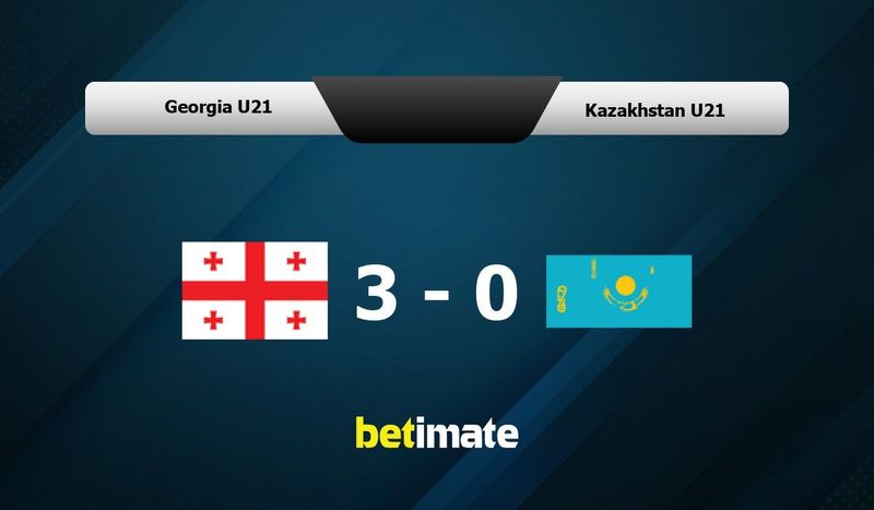 Dự đoán Georgia U21 vs Kazakhstan U21, tỷ lệ và tip cá cược 06/06/2024