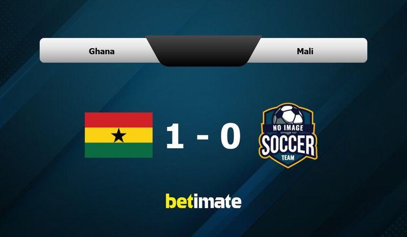 Pronostic, cotes et conseils de paris Ghana vs Mali (08/09/2025)