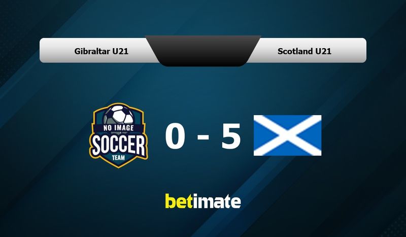 Gibraltar U21 vs Scotland U21 Prediction, Odds & Betting Tips 11/15/2025