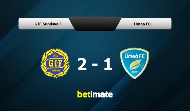 GIF Sundsvall vs Umea FC Prediction, Odds & Betting Tips 09/29/2025