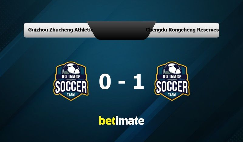 Guizhou Zhucheng Athletic vs Chengdu Rongcheng Reserves Prediction ...